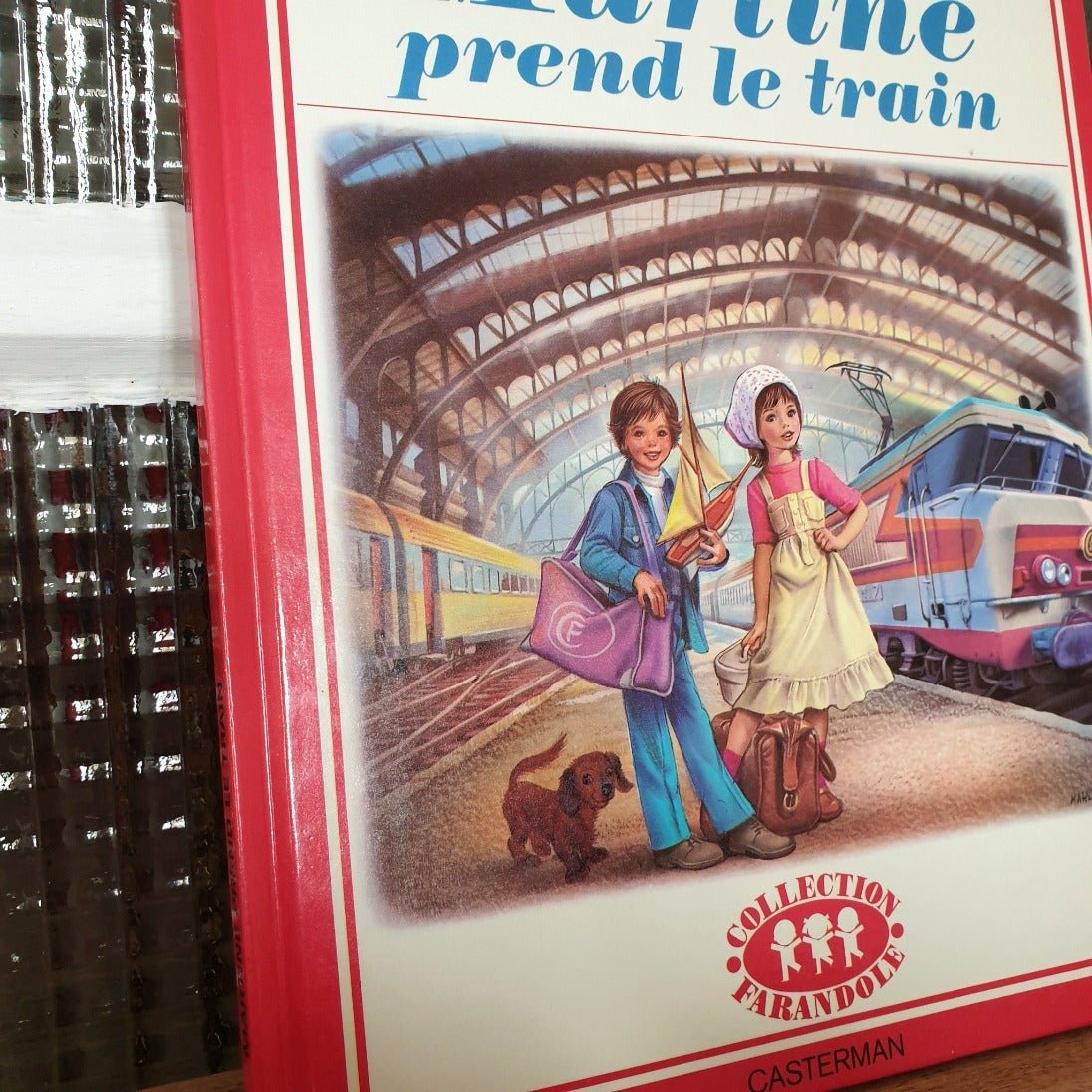 Livre illustré pour enfant Martine prend le train – Hello Broc
