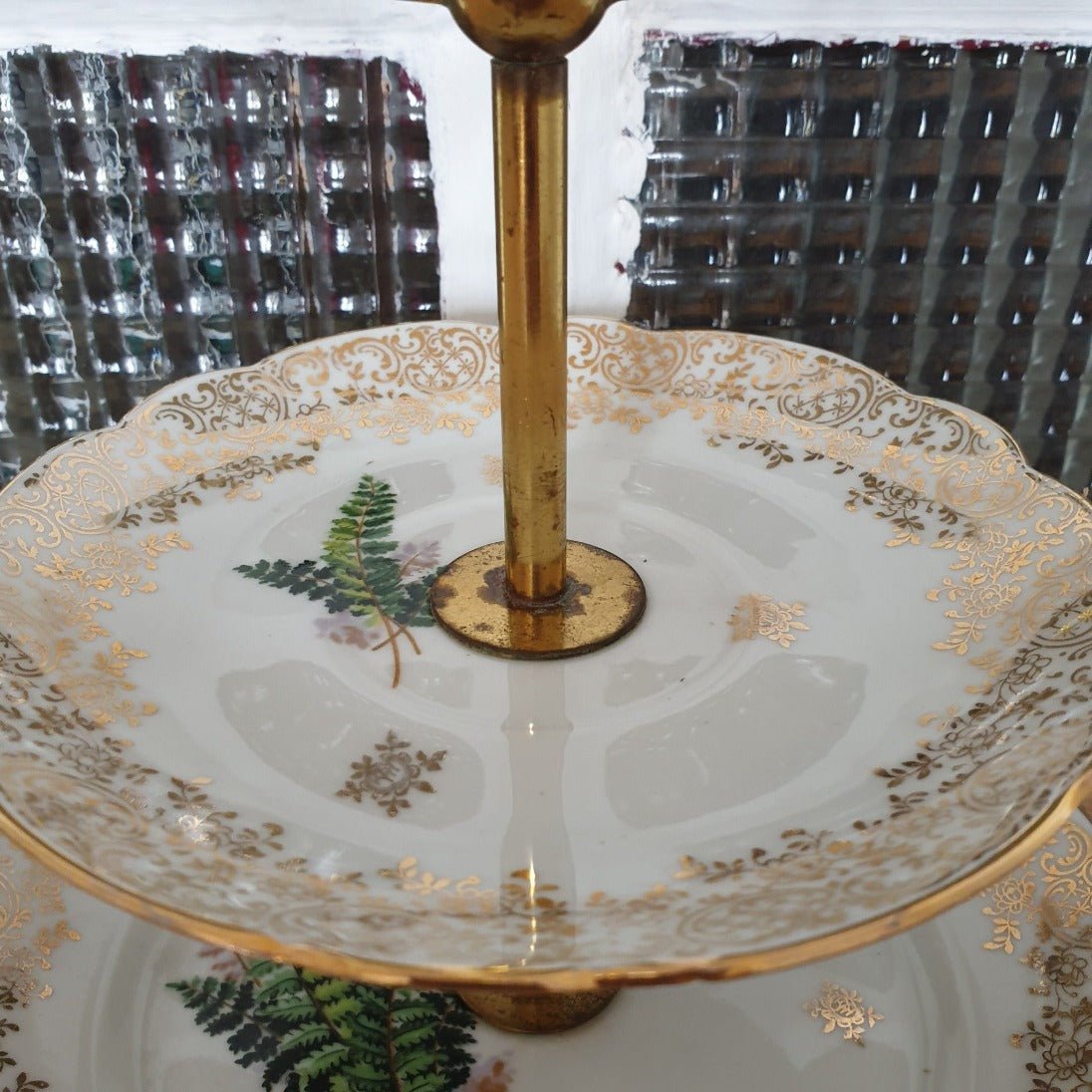 Petit serviteur muet double en porcelaine de Paris – Hello Broc